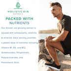 natural energy boost with ginseng