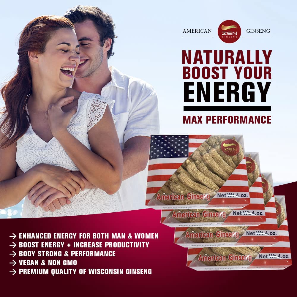 natural energy boost with ginseng