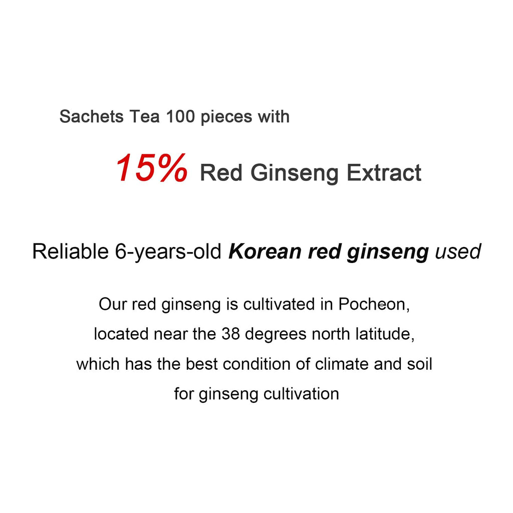 Natural energy boost with ginseng