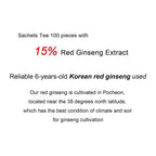 Natural energy boost with ginseng