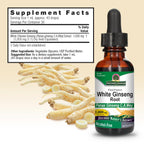 Natural energy boost with ginseng