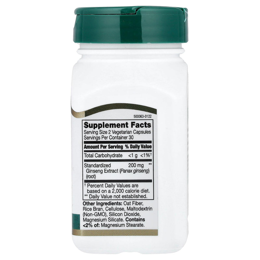 natural energy boost with ginseng
