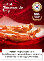 Natural energy boost with Ginseng