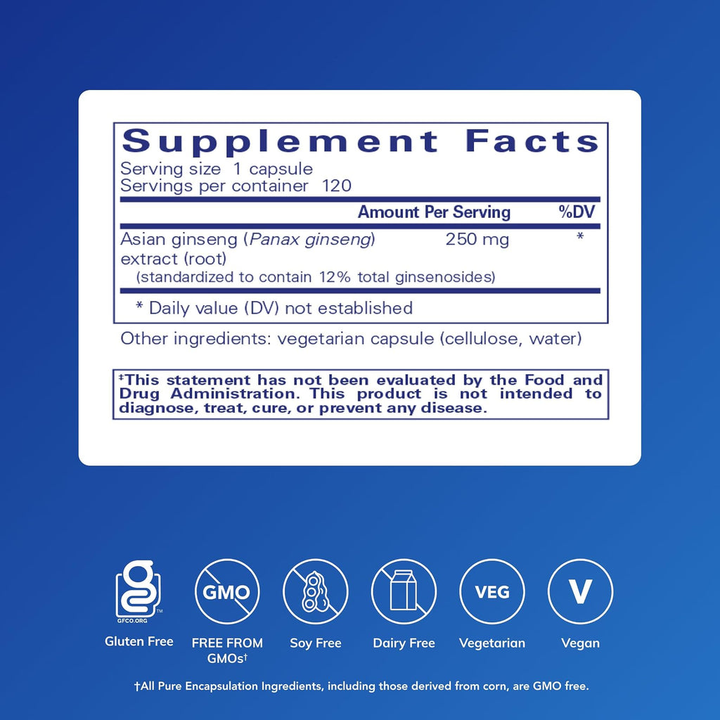 natural energy boost with ginseng