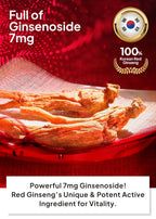 Natural energy boost with ginseng