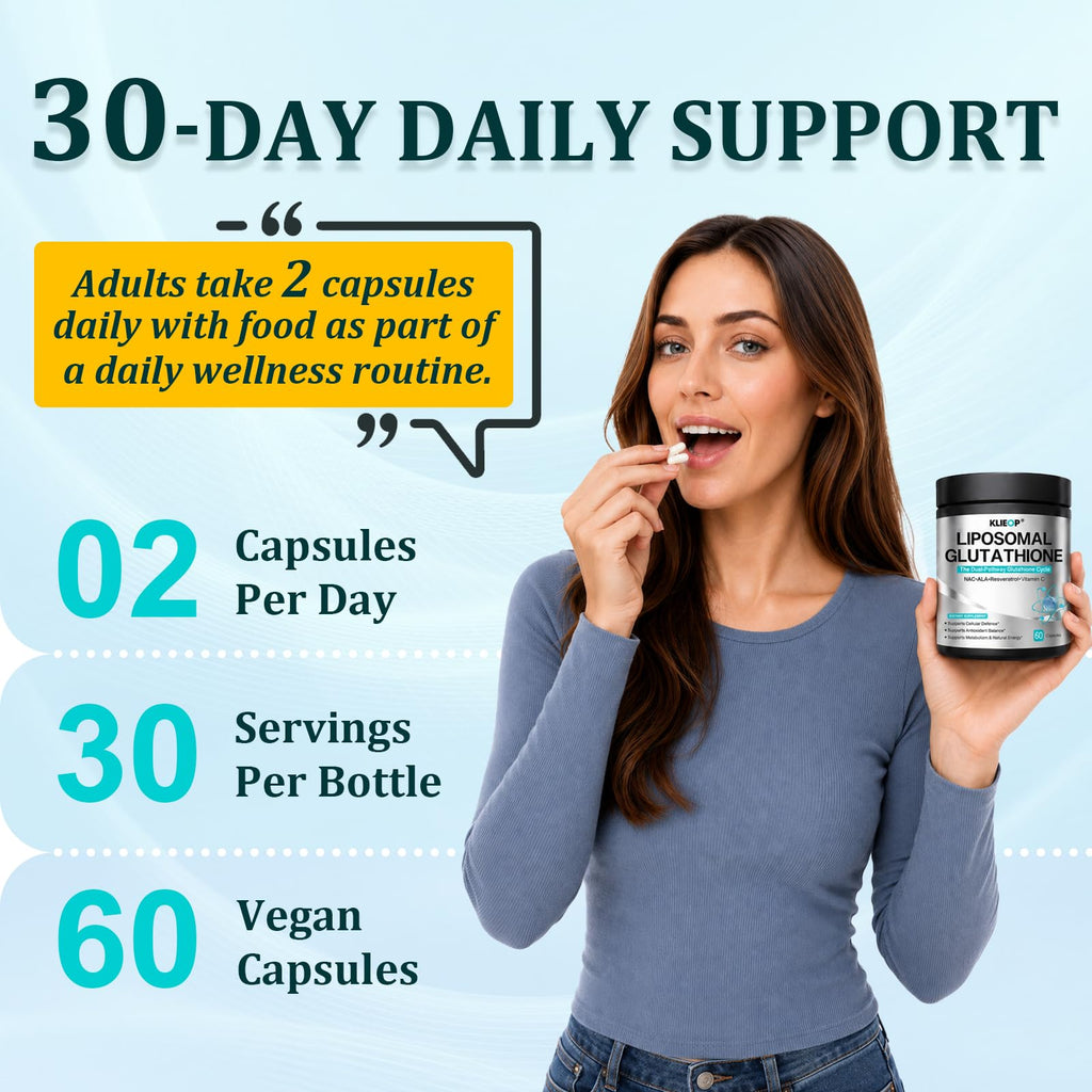 Natural energy boost with Glutathione