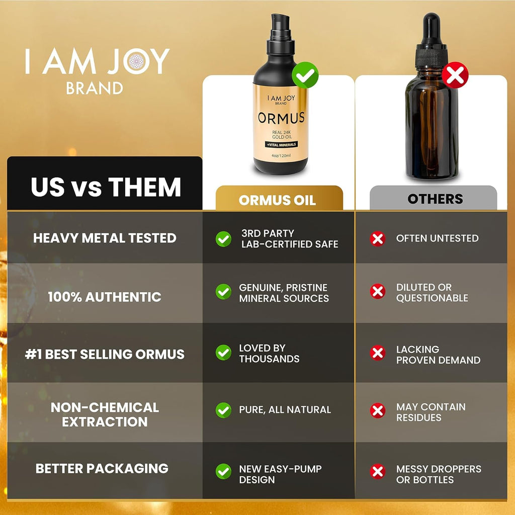 natural energy boost with gold oil