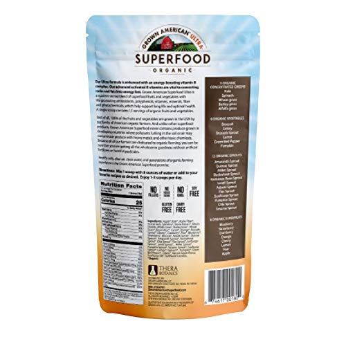 natural energy boost with green powder