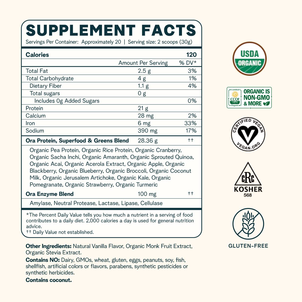 natural energy boost with greens
