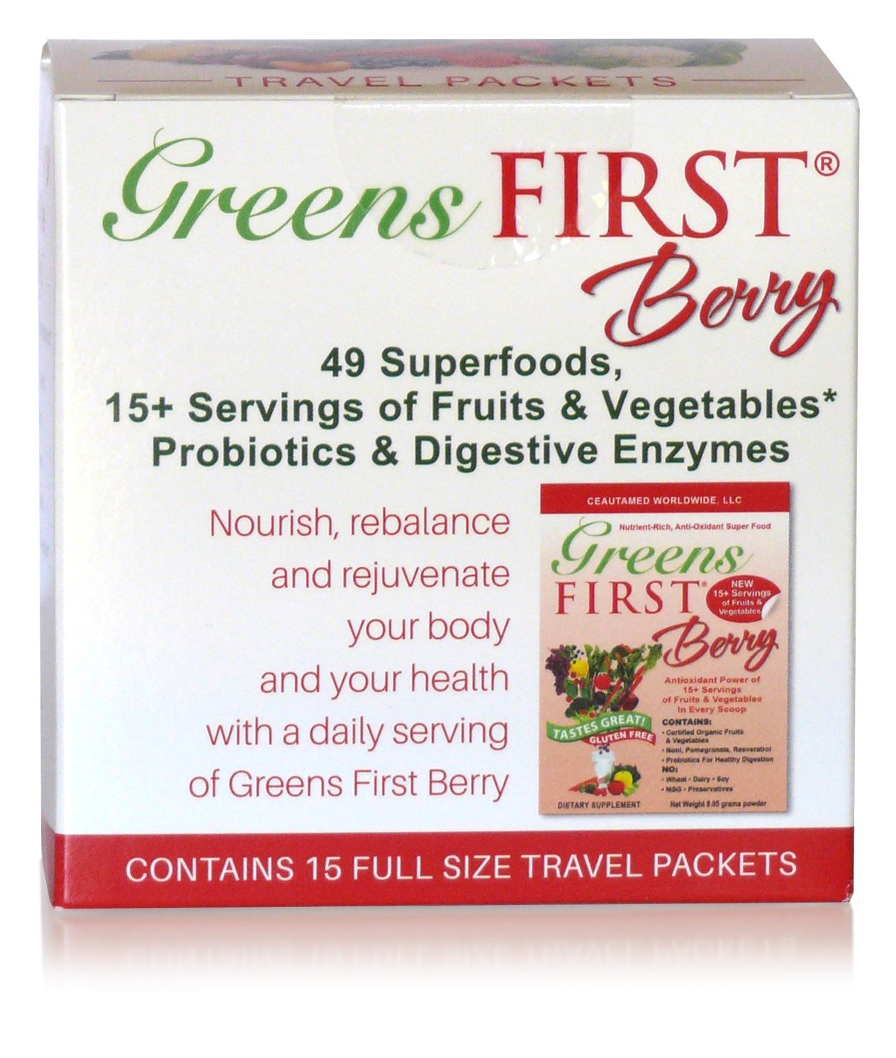 natural energy boost with greens