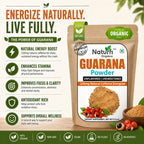 Natural energy boost with guarana