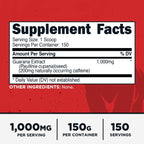 Natural energy boost with Guarana