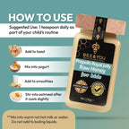 natural energy boost with honey