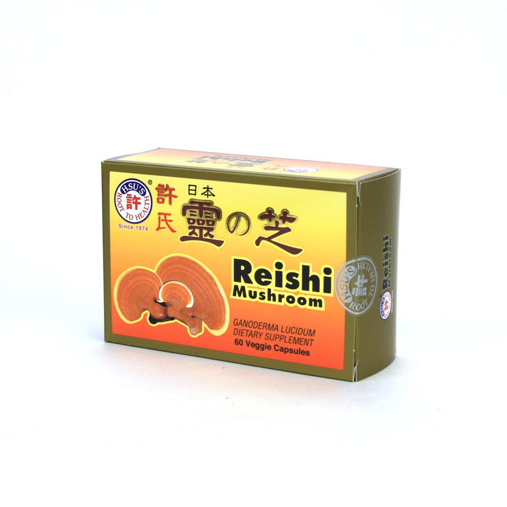 Natural energy boost with Hsu's Reishi
