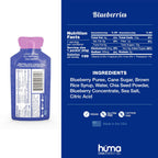 natural energy boost with Huma gels