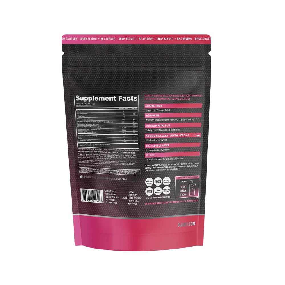 natural energy boost with Hydrate electrolytes