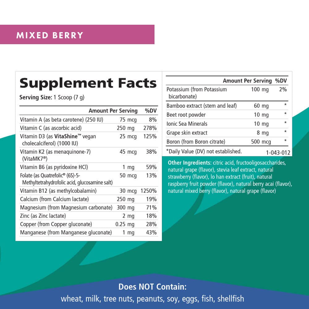 Natural energy boost with Ionic Fizz calcium