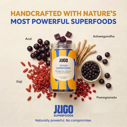 Natural energy boost with JUGO gummies