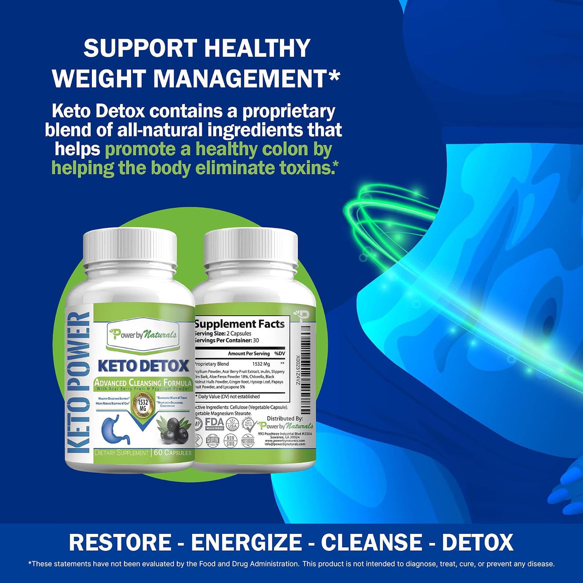 natural energy boost with keto support