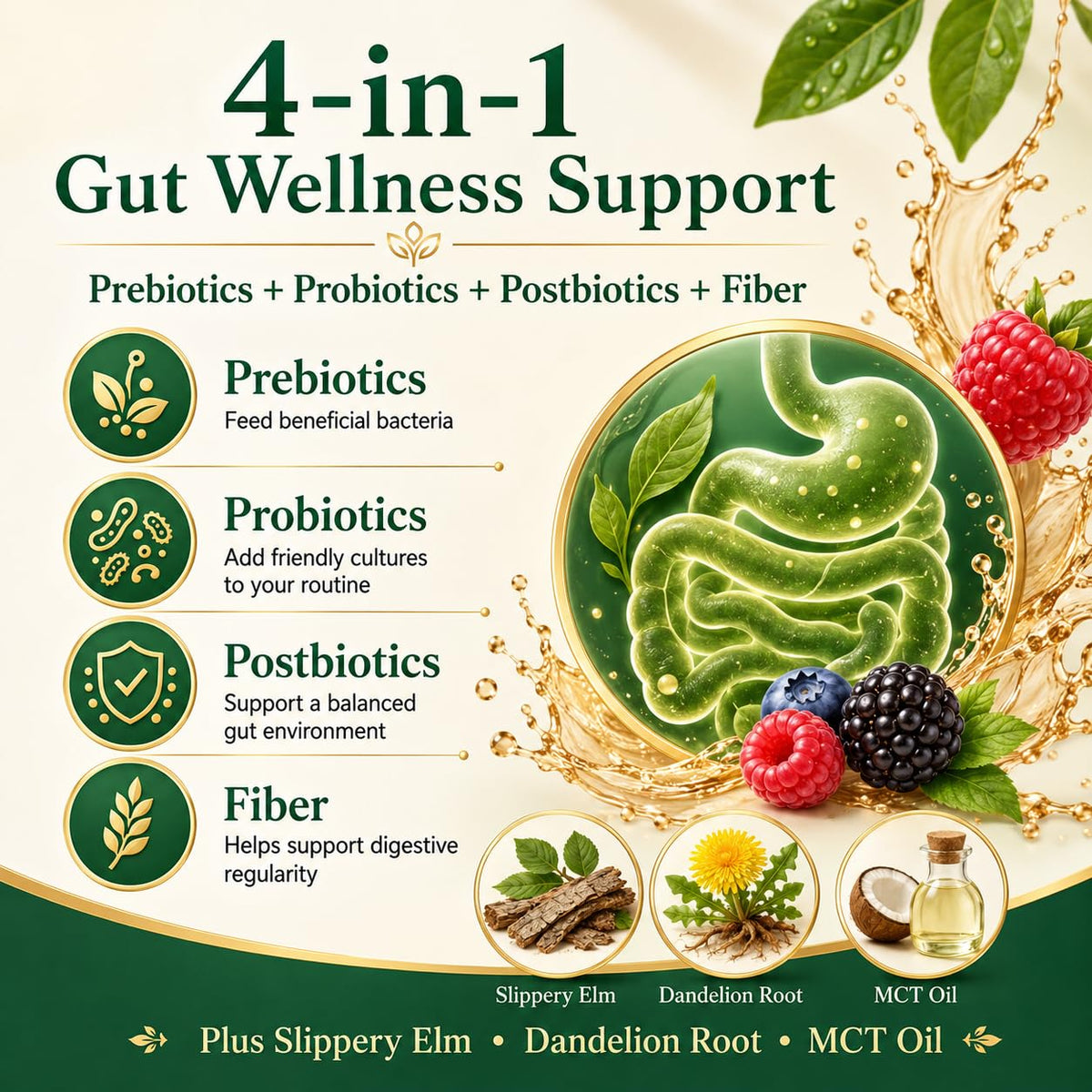 Natural energy boost with kombucha gummies