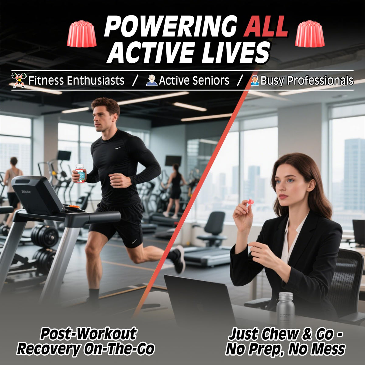 Natural energy boost with L-Leucine