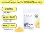 Natural energy boost with Lion's Mane
