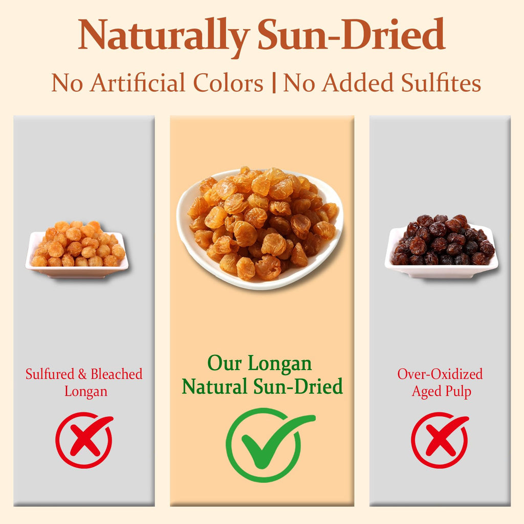 Natural energy boost with longan