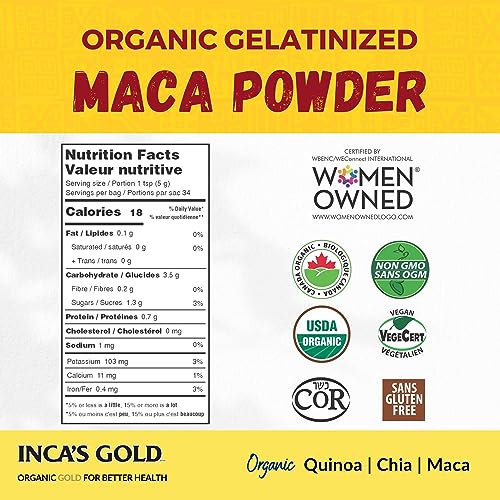 Natural energy boost with maca