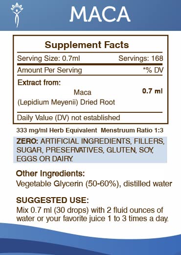 Natural energy boost with maca