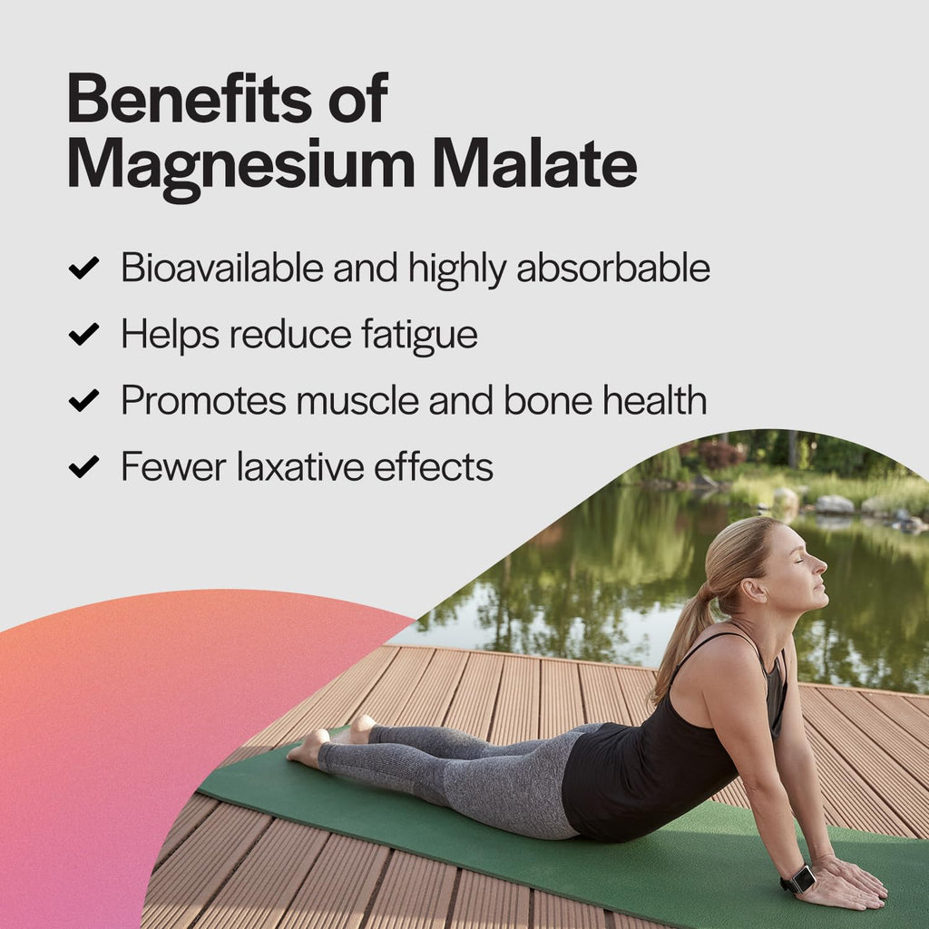 Natural energy boost with magnesium malate