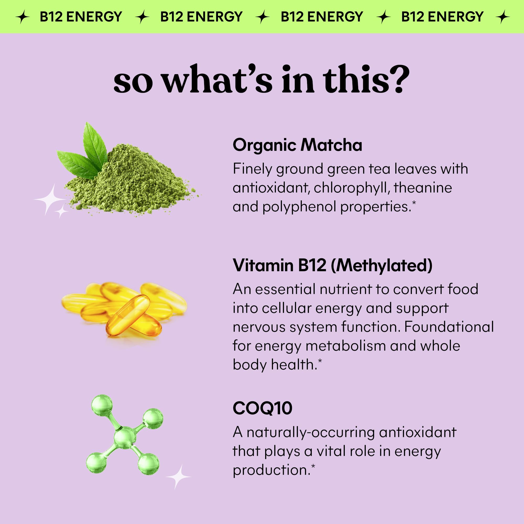 natural energy boost with matcha