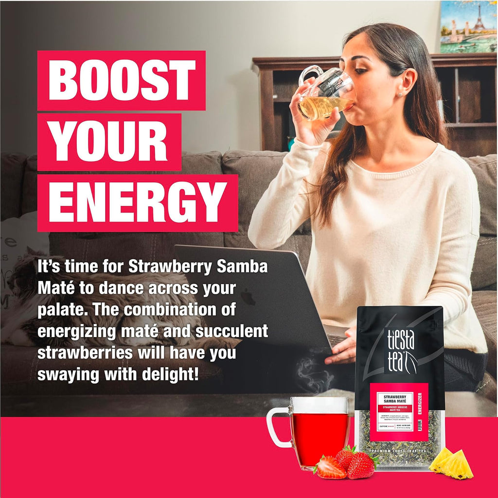 natural energy boost with mate tea