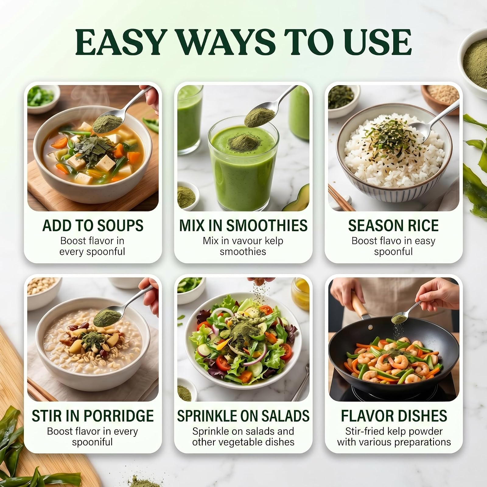 Natural energy boost with Mekabu