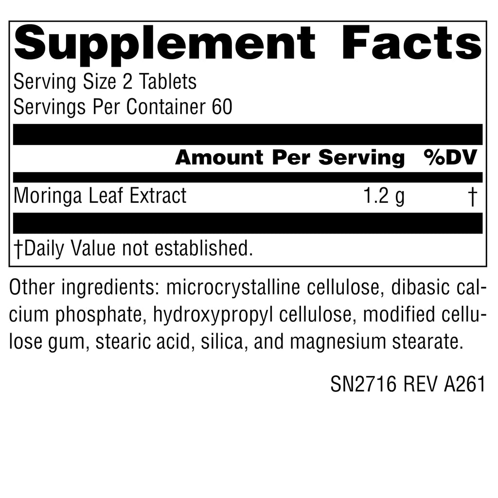 natural energy boost with moringa extract
