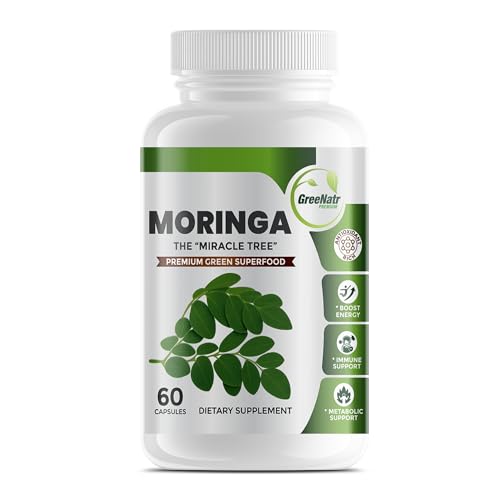 natural energy boost with Moringa multivitamins