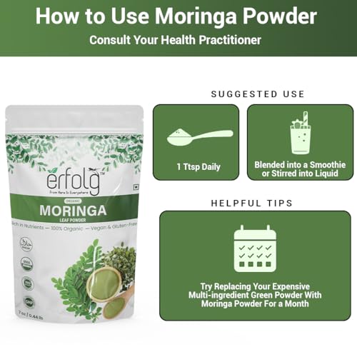 natural energy boost with moringa powder