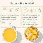 natural energy boost with moringa tea