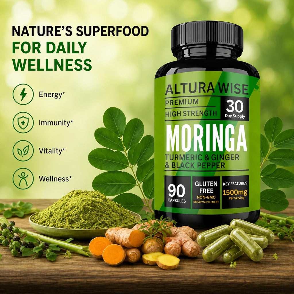 Natural energy boost with Moringa