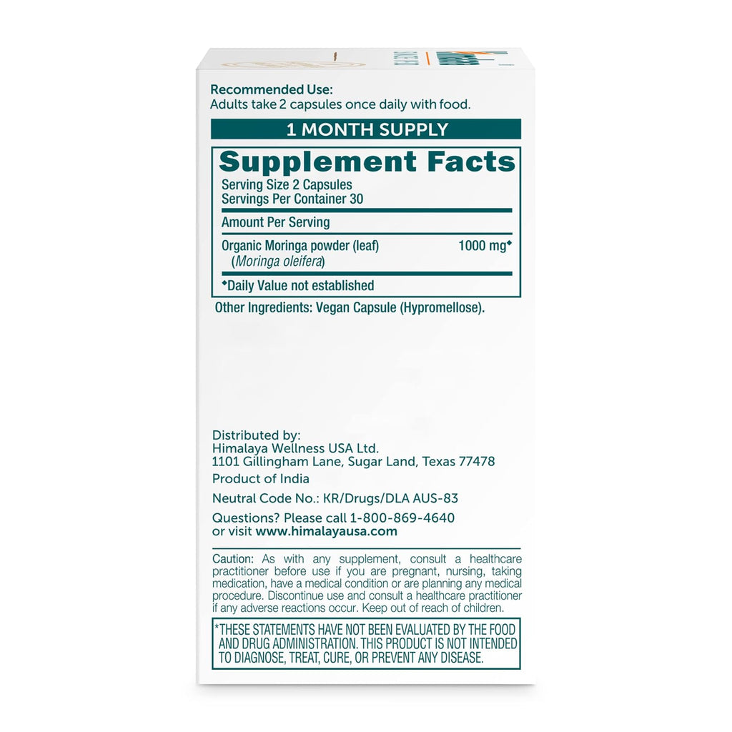 natural energy boost with Moringa