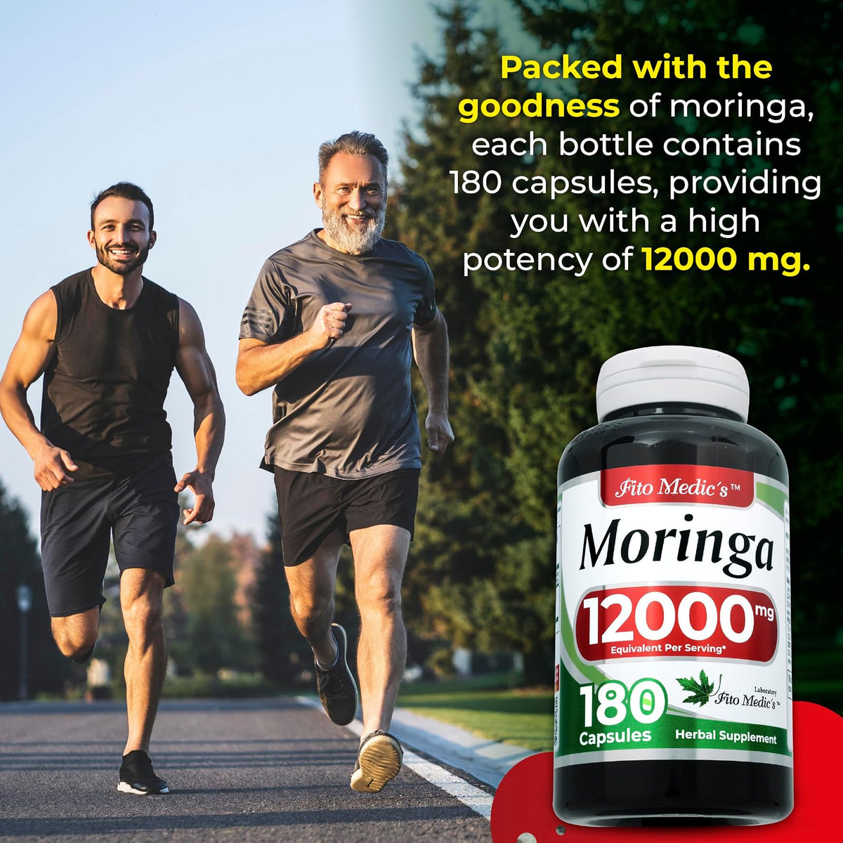 Natural energy boost with Moringa