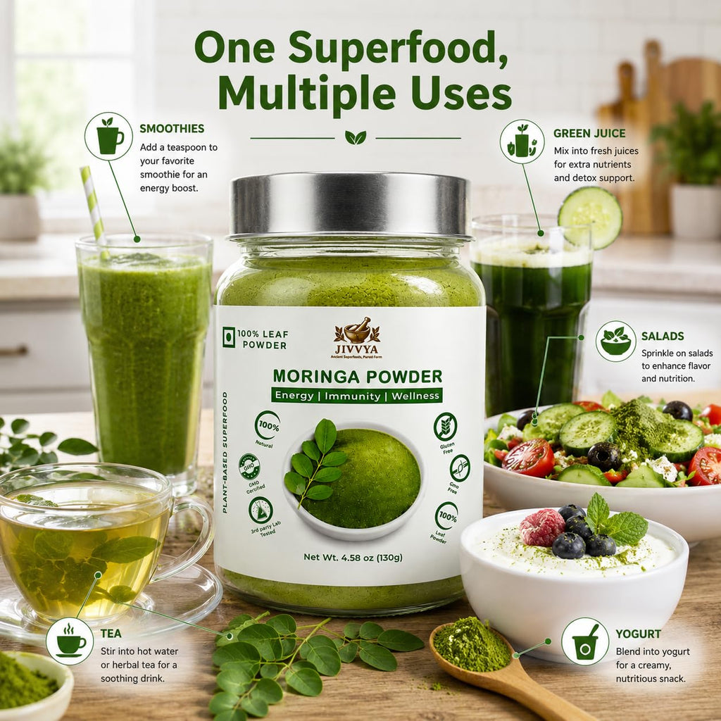 Natural energy boost with Moringa
