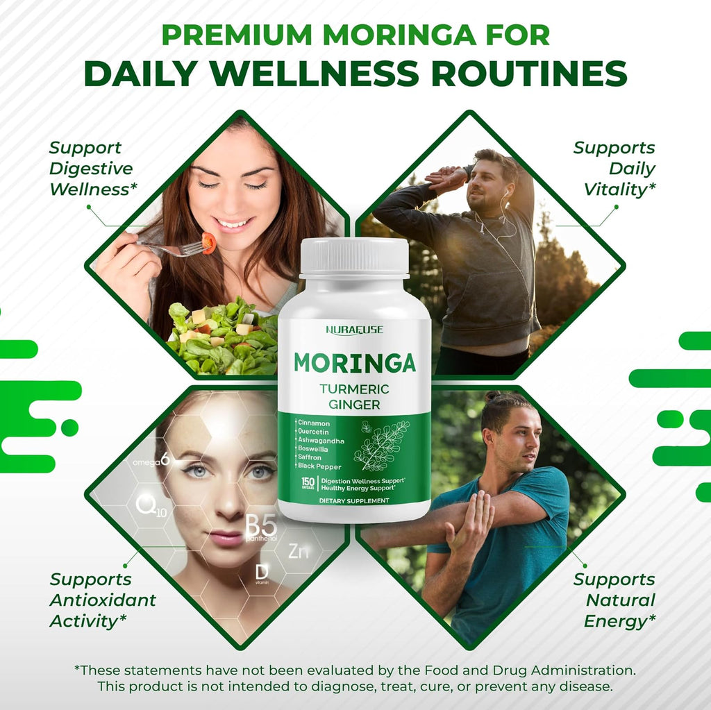 Natural energy boost with Moringa