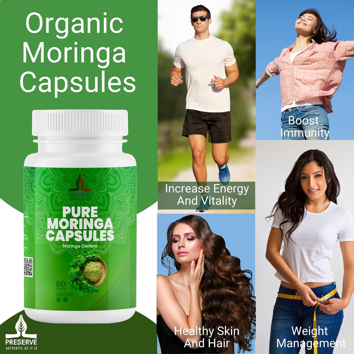 Natural energy boost with Moringa