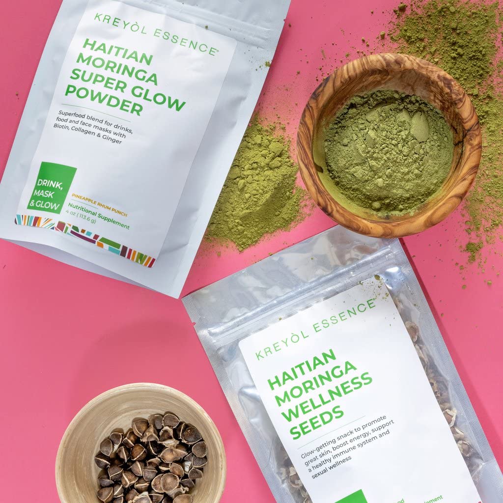 Natural energy boost with moringa