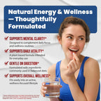 Natural energy boost with mushroom complex