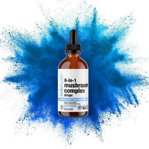 natural energy boost with mushroom drops
