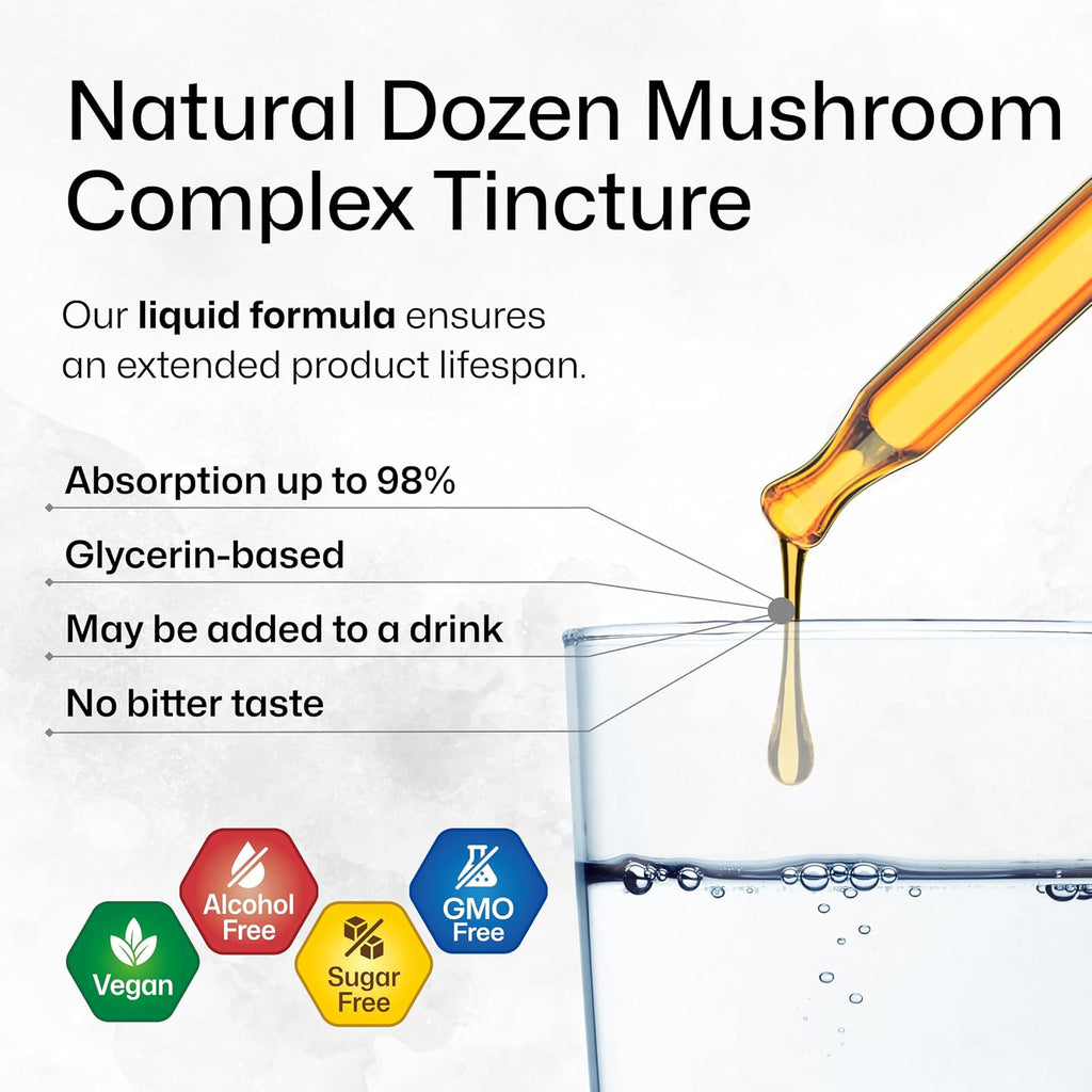 natural energy boost with mushroom supplement