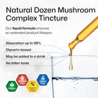 natural energy boost with mushroom supplement