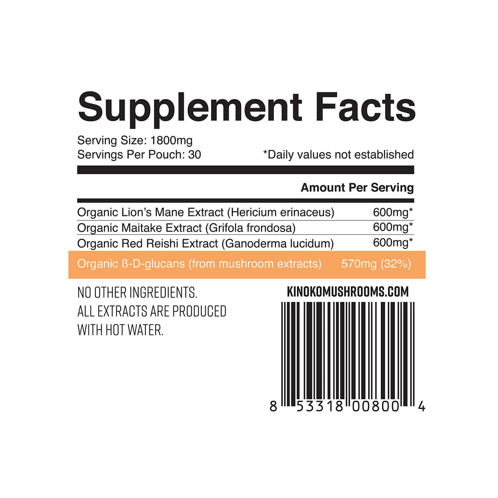 natural energy boost with mushrooms