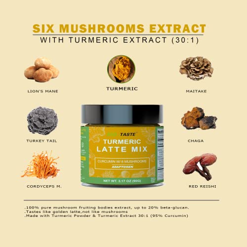 Natural energy boost with mushrooms